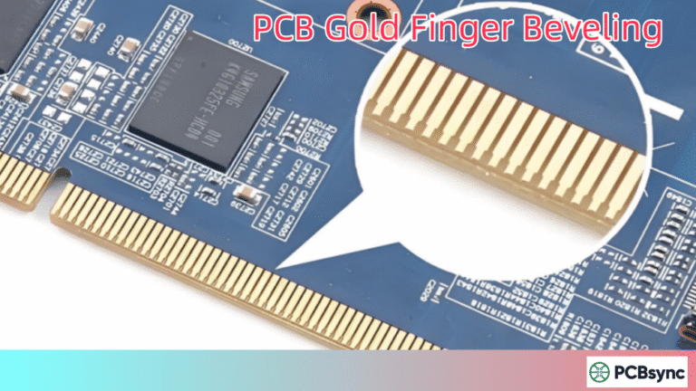PCB Gold Finger Beveling: Angles, Process & Design Rules [2026 Guide ...