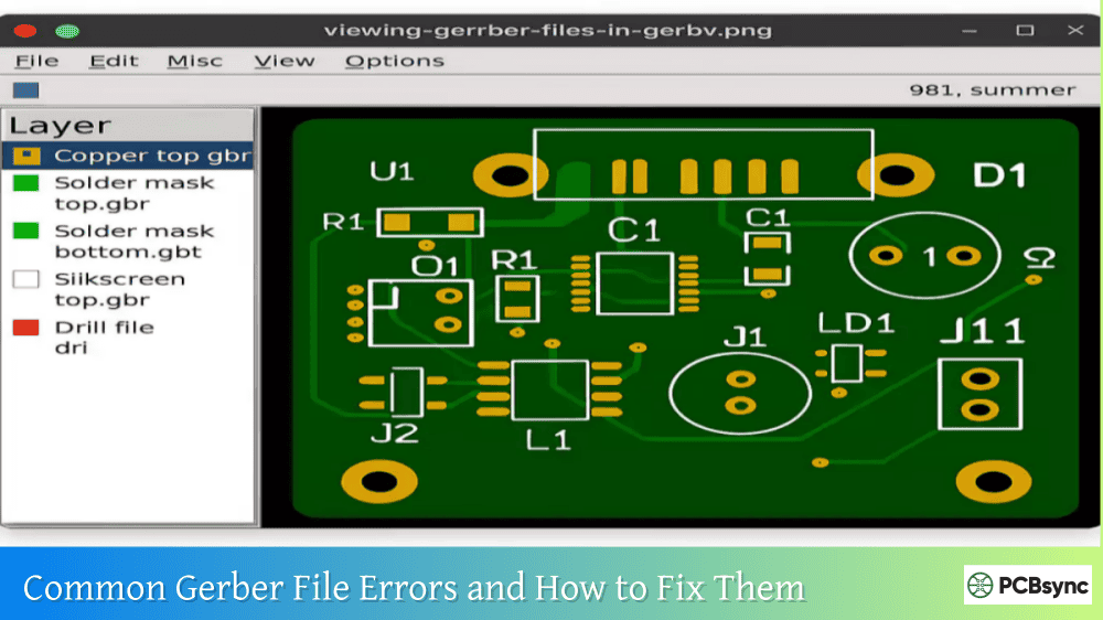 Common Gerber File Errors and How to Fix Them: Complete Troubleshooting ...
