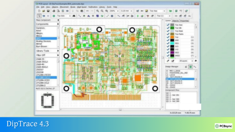 DipTrace PCB Design Tutorial: From Schematic to BOM Export - PCBSync