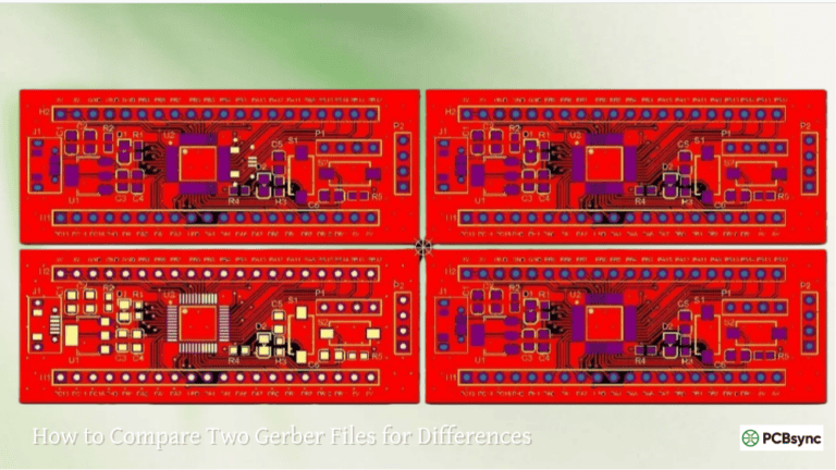 How to Compare Two Gerber Files for Differences: Complete PCB Revision ...