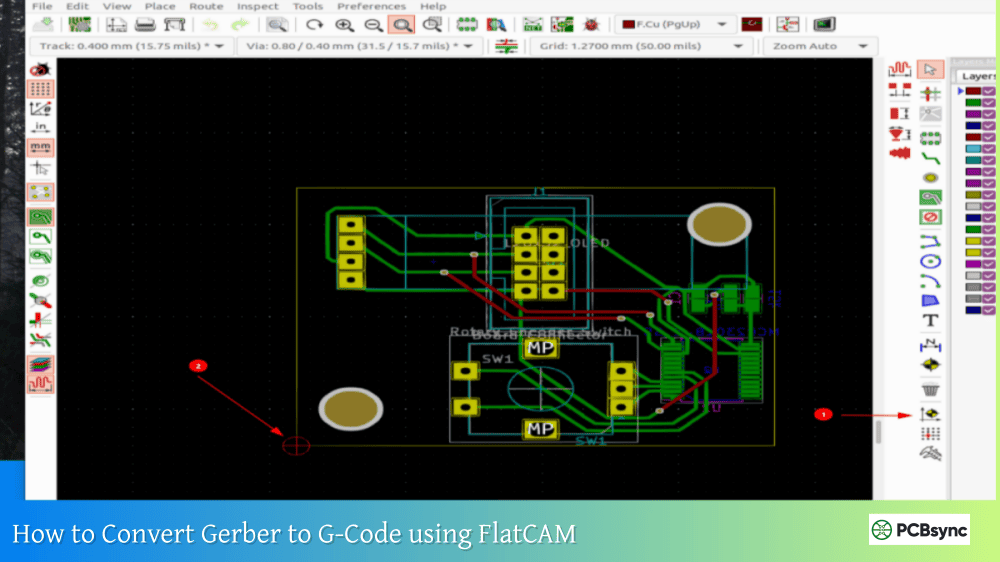 How to Convert Gerber to G-Code Using FlatCAM: Complete PCB Milling ...