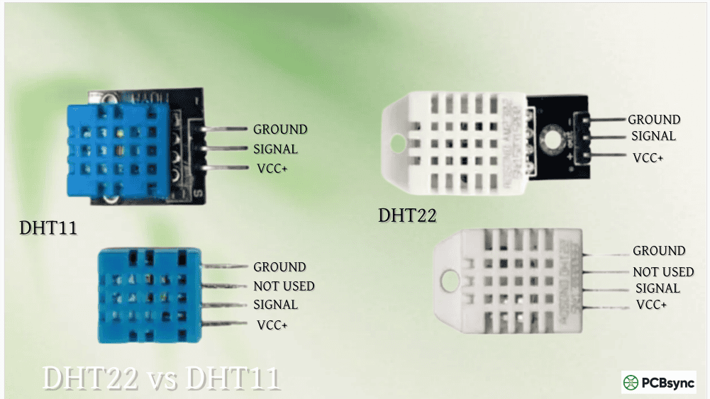DHT22 vs DHT11: Which Temperature Sensor to Choose for Your Project ...