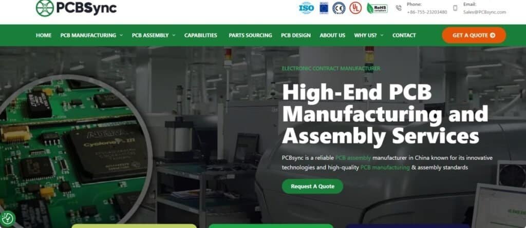 Top 10 Electronic Contract Manufacturers 2026: Buyer Guide - PCBSync