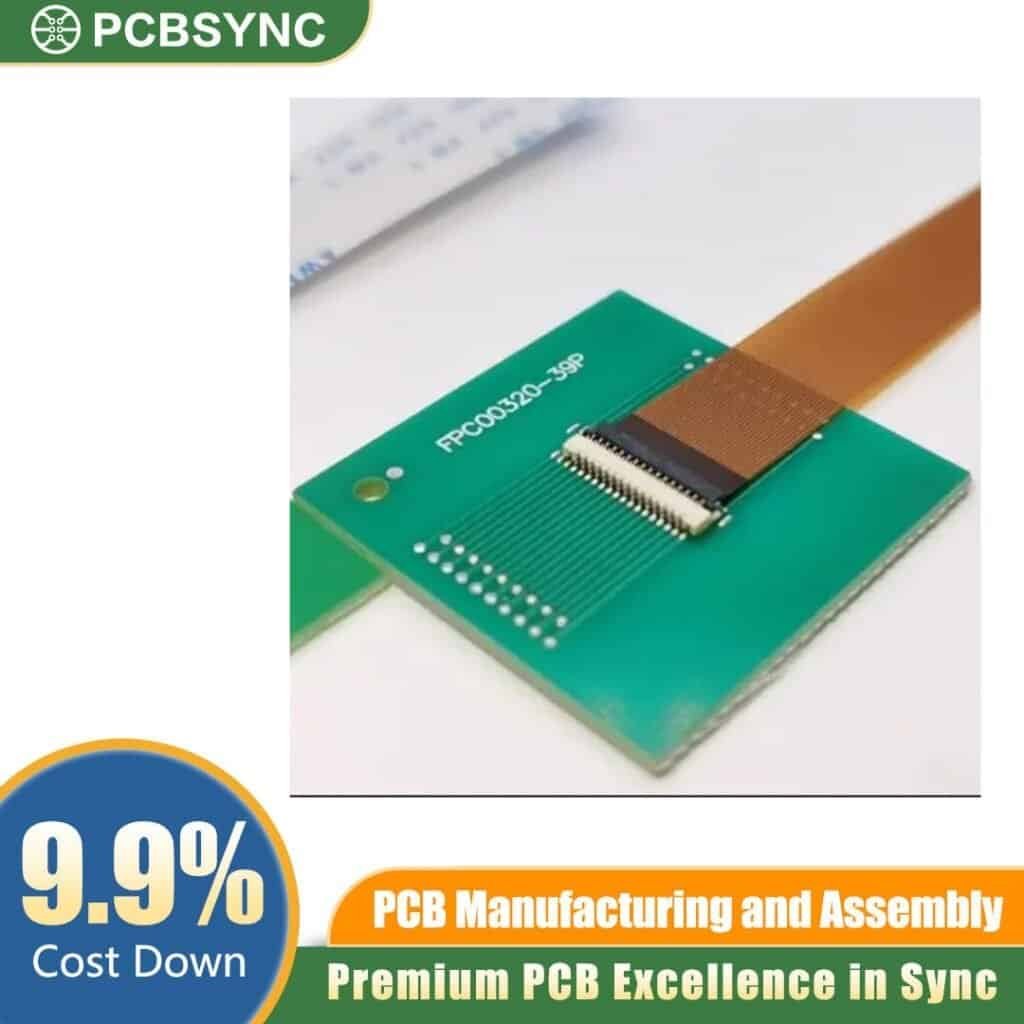 ZIF Connector FR4 Stiffener Tab FPC – 0.3mm FR4, Connector Zone Support ...